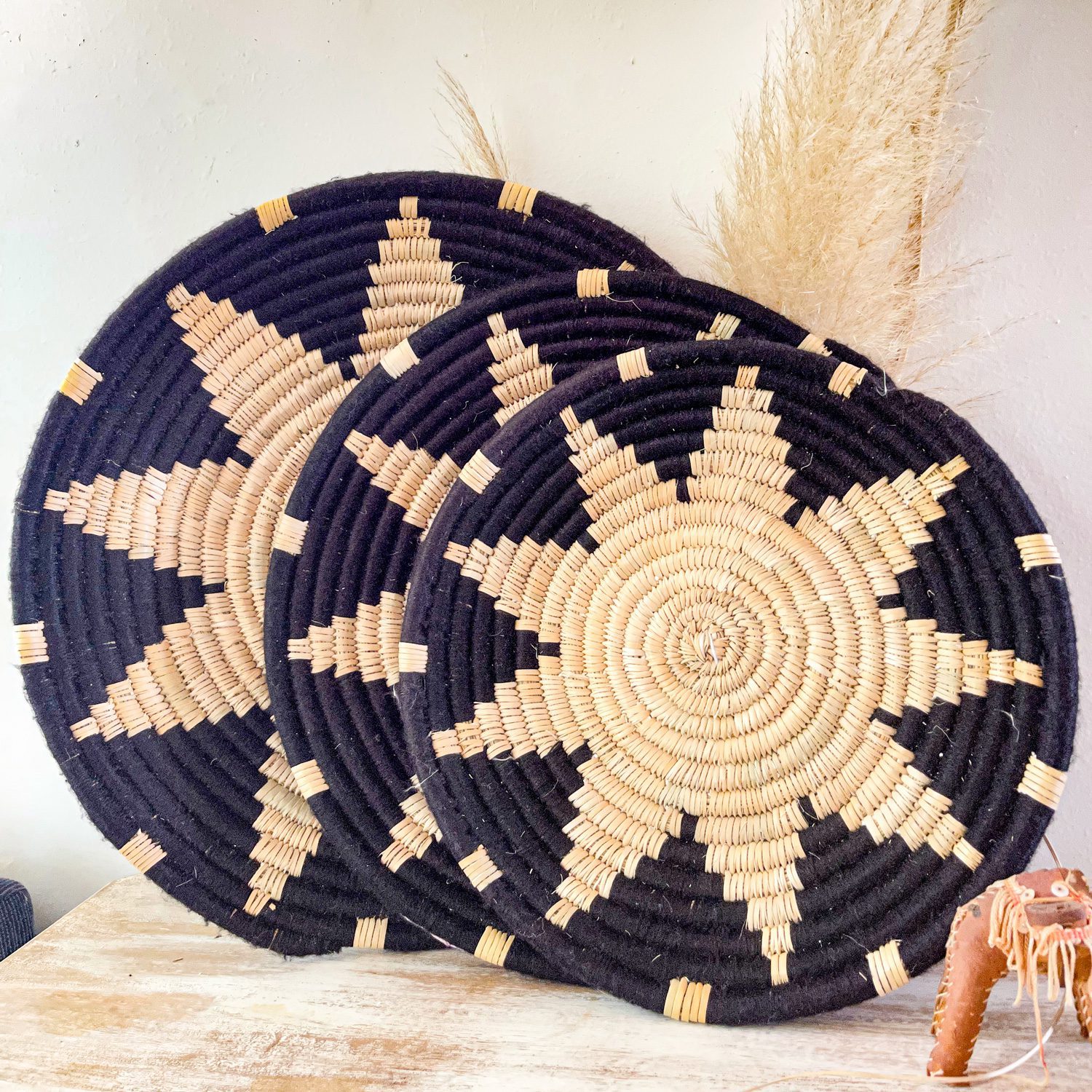 Set de 3 platos bereberes - Made in Marruecos